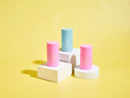 3 Step Routine Bundle - Cleanser, Exfoliant & Moisturiser. Pink or Tea